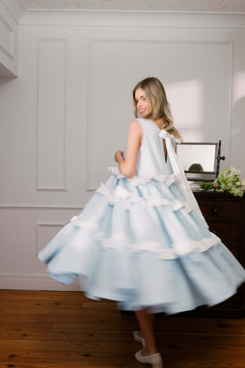 SOMETHING BLUE DRESS | Day Two Dress